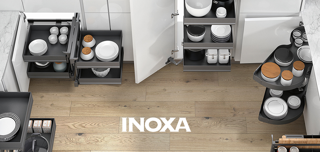 Rewolucja w organizacji kuchni: Kosze cargo INOXA od RARO